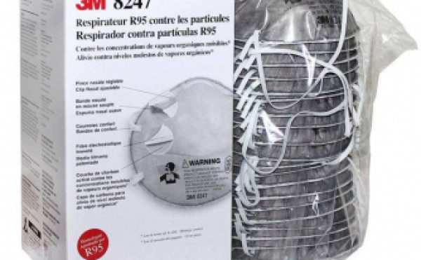 Review khẩu trang 3M 8247 đạt tiêu chuẩn R95 của Niosh Mỹ